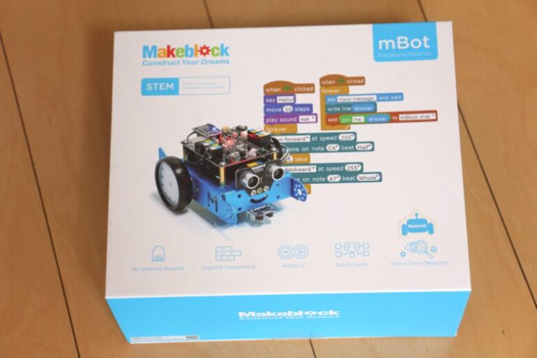【徹底レビュー】プログラミング教材mBot Scratch(スクラッチ)ベース