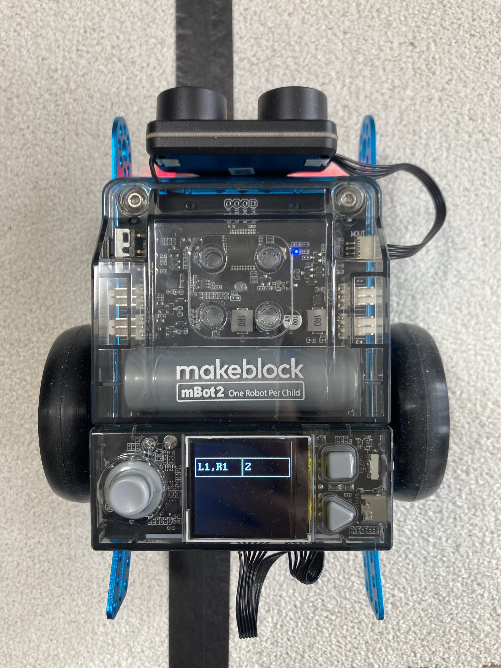 【PythonでmBot2プログラミング】ライントレース～クアッドRGBセンサーとは～